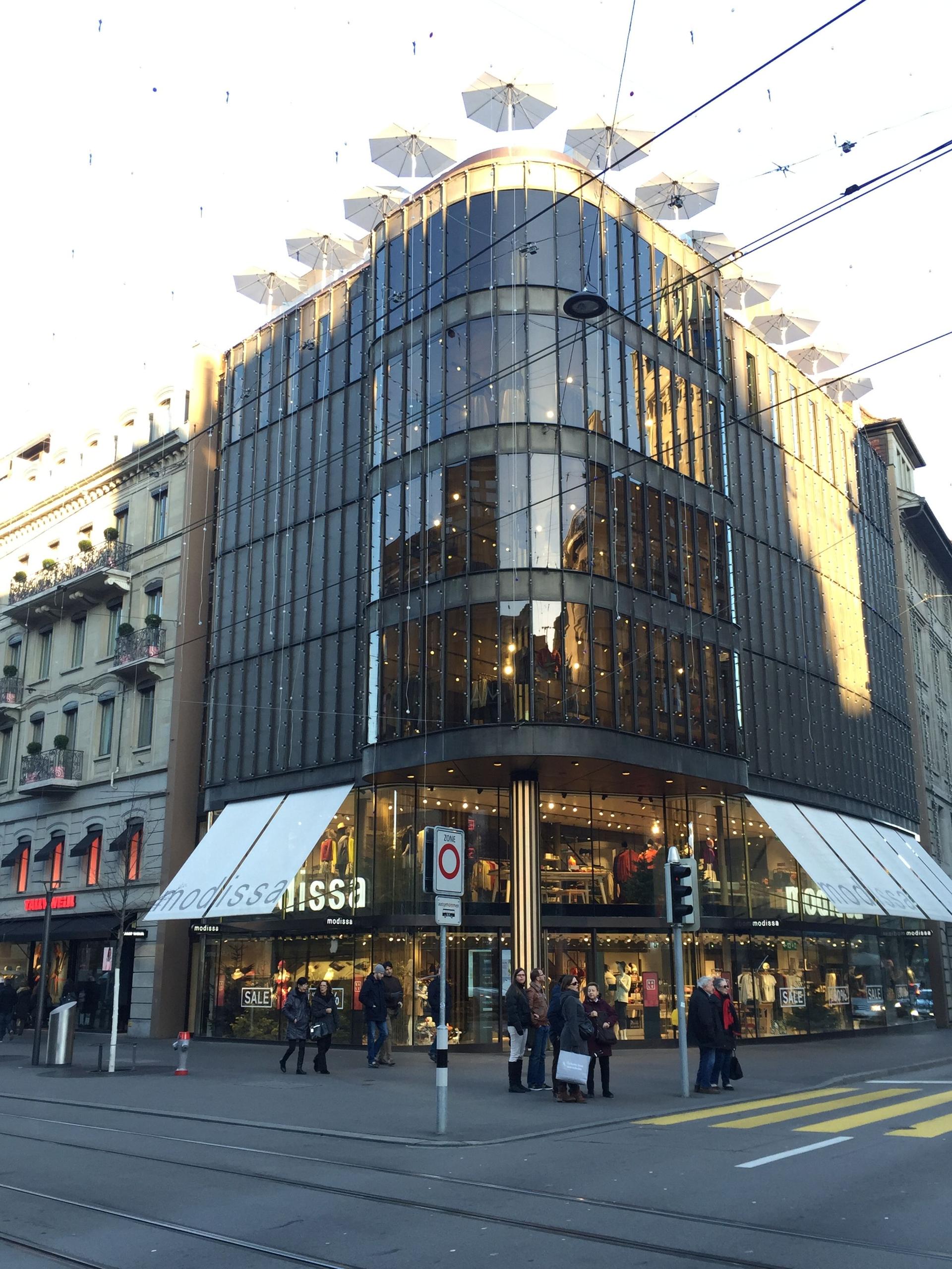 Modissa Bahnhofstrasse, Zürich - gkp Fassadentechnik